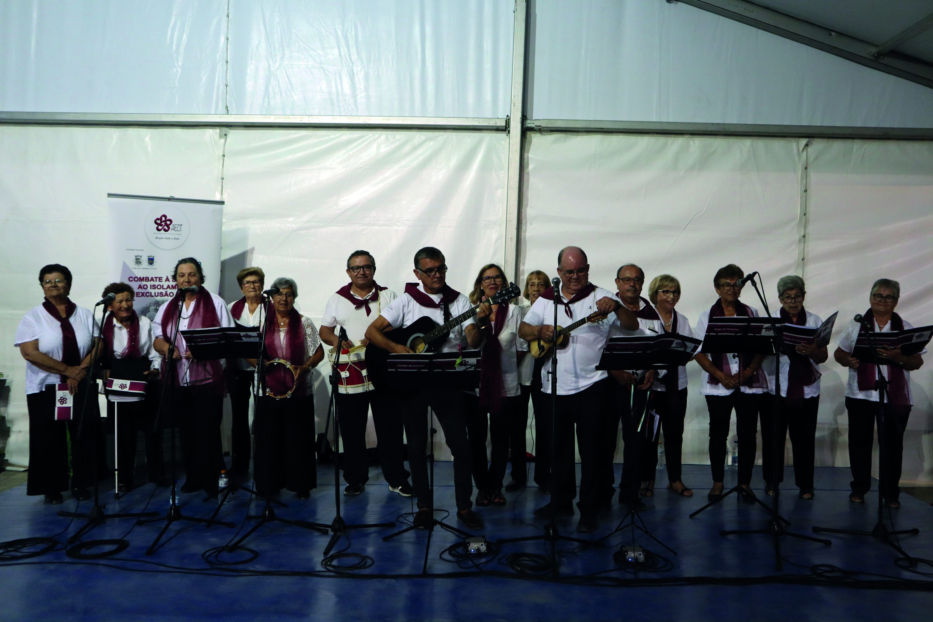 Projeto Lado a Lado - atuação musical - CM Tavira